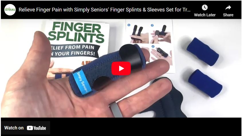 How To Use Trigger Finger Splint Set - Simply Seniors